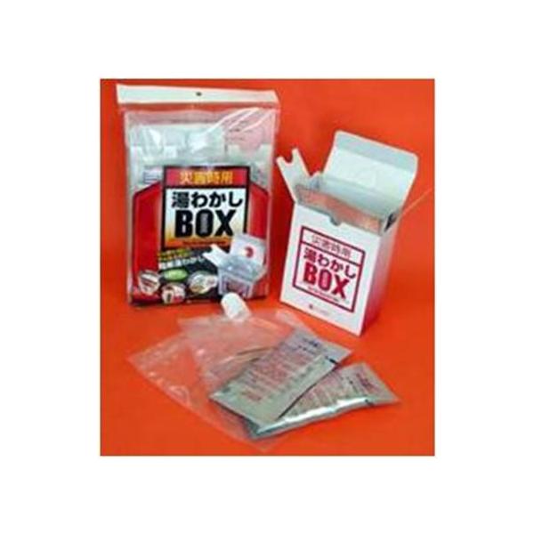 ●アルミ粉末の反応熱を利用し、火を使わずに水を注ぐだけで簡単にお湯がわかせます●BOX本体は耐水・保温性に優れた紙製品(特許申請中)でできた湯わかし器●非難袋にプラスワン●水だけあれば「湯が沸かせる」「レトルト食品が温められる」「保温ができ...