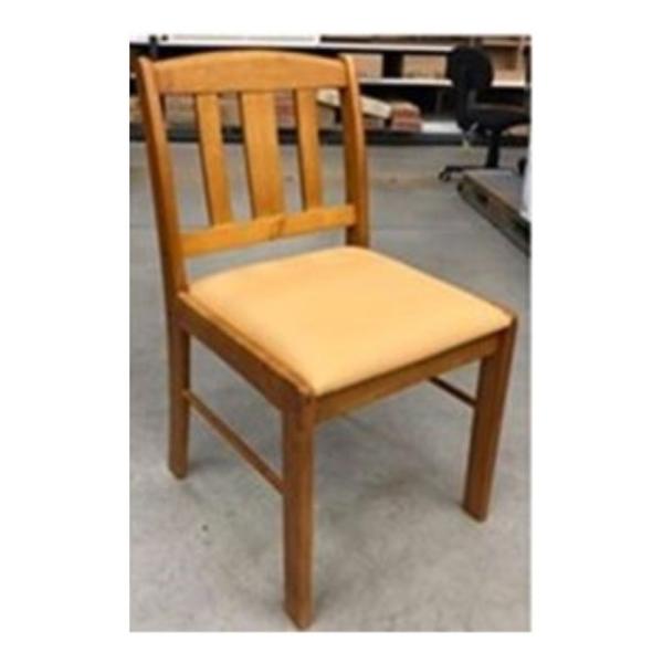 ●組み立て式の椅子です●付属の工具とプラスドライバーでねじを締めるだけで組み立てができます●ラバーウッド製ですので丈夫です●座面は合皮(PVC)を張ってありますので水・汚れに強いです