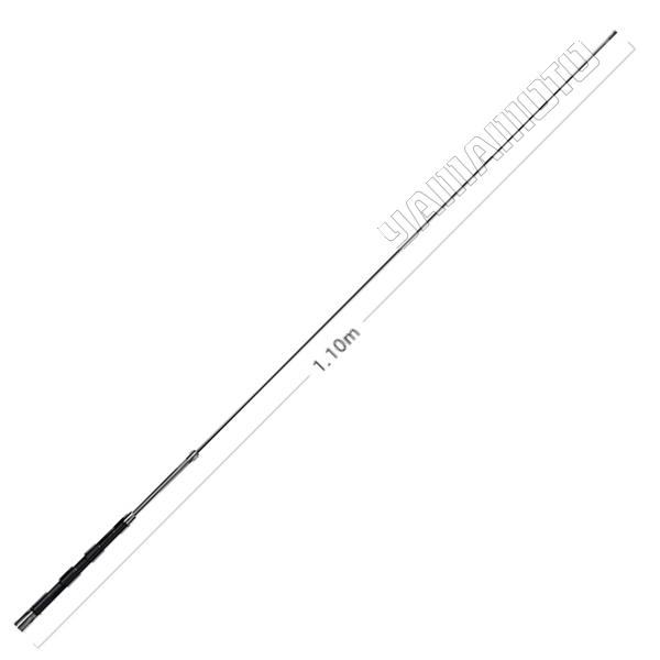 ローディングコイルはディストリビューテッド方式を採用し、周波数調整はエレメントをスライドさせるだけの新機構搭載。エレメントはファイバーロットなため「しなり」も自然です。調整も簡単で効率よく電波を飛ばし、手軽にHFモービルの楽しさが満喫出来ま...