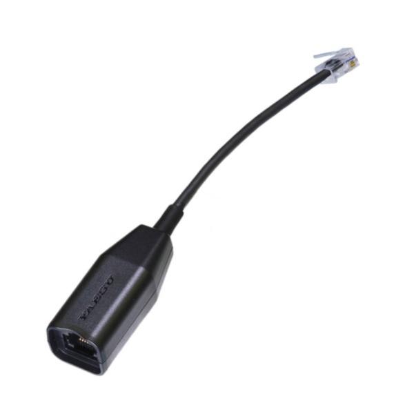 8ピンモジュラージャックを採用しているヤエスのデスクトップマイク　M-1、M-100、M-90、M-70　を、6ピンモジュラージャックのモービル機　FTM-510D、FTM-310D、FTM-150などの各シリーズ　でも使えるようにする変換...