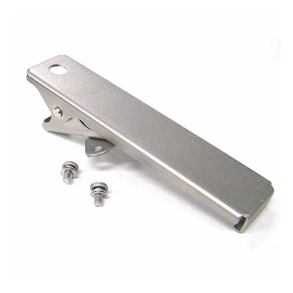 【対応機種】・DJ-BU70シリーズ・DJ-DPS70/S71シリーズ・DJ-DPX1/X2シリーズ・DJ-CP100頑丈なステンレス製で、6cm幅までの作業用ベルトなどにも取り付けできます。取り付けネジ2本が付属します。