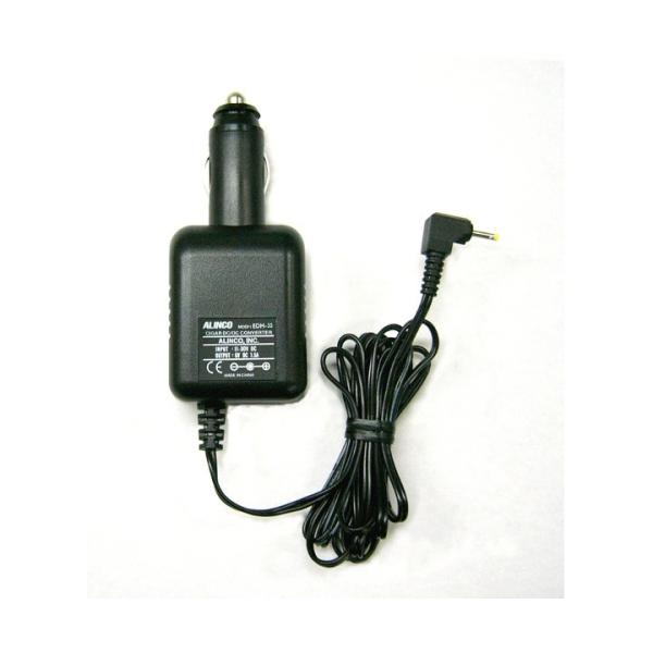 自動車のライターソケットにつないで、電池を気にせず使えます。12Ｖ/24Ｖ車対応のＤＣＤＣコンバーターを内蔵しています。対応機種特定小電力トランシーバー：DJ-R200D,DJ-P300,DJ-P20,DJ-P21,DJ-P24,DJ-P2...