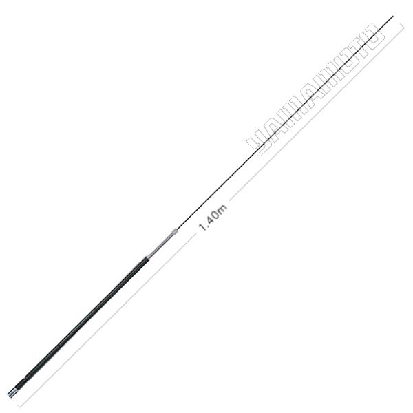 ローディングコイルはディストリビューテッド方式を採用し、周波数調整はエレメントをスライドさせるだけの新機構搭載。エレメントはファイバーロットなため「しなり」も自然です。調整も簡単で効率よく電波を飛ばし、手軽にHFモービルの楽しさが満喫出来ま...