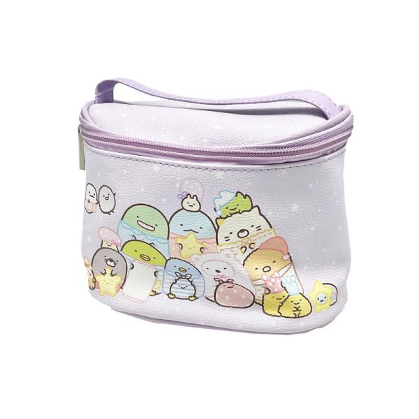 ● すみっコぐらしのミニバニティポーチが登場● ファスナーを全開にすると、中身が見やすくて取り出しやすいバニティポーチは使いやすさ抜群● お祭りやイベント、パーティーの景品やプレゼントにもオススメです。● ミニタイプだから、普段持ち歩くのに...