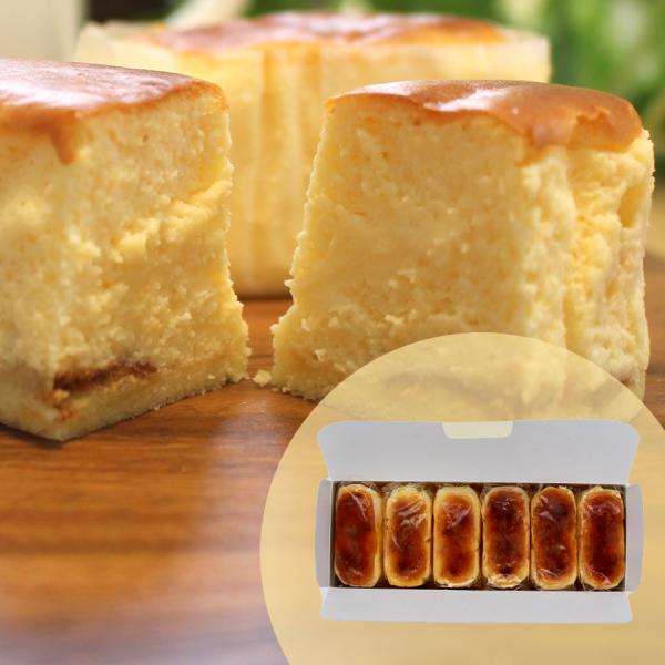 フランス産『キリクリームチーズ』とオーストラリア産のクリームチーズを使い、それぞれのチーズの個性をバランスよく引き出し半熟に焼き上げました。保存料等は使用していないため、要冷蔵でお早めにお召し上がりください。【内容】1箱/6ヶ入