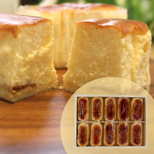 フランス産『キリクリームチーズ』とオーストラリア産のクリームチーズを使い、それぞれのチーズの個性をバランスよく引き出し半熟に焼き上げました。保存料等は使用していないため、要冷蔵でお早めにお召し上がりください。【内容】1箱/10ヶ入