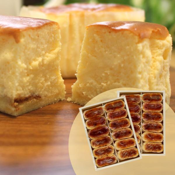 フランス産『キリクリームチーズ』とオーストラリア産のクリームチーズを使い、それぞれのチーズの個性をバランスよく引き出し半熟に焼き上げました。保存料等は使用していないため、要冷蔵でお早めにお召し上がりください。【内容】24ヶ入