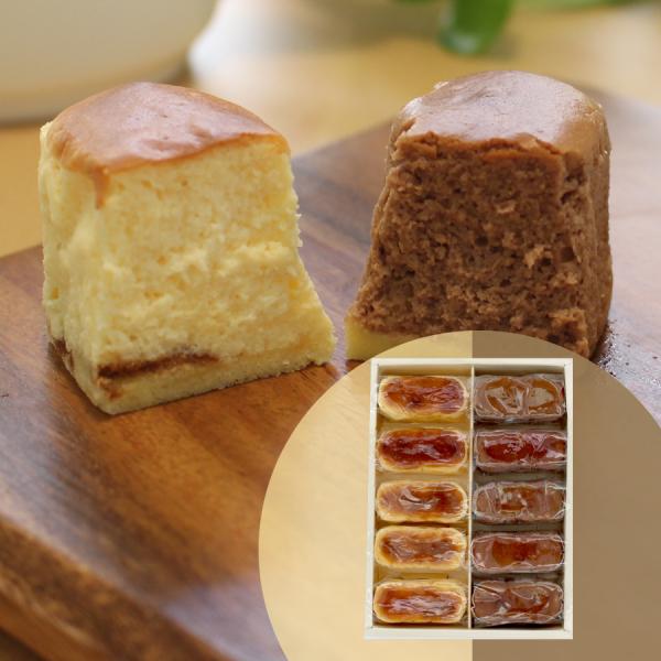 フランス産『キリクリームチーズ』とオーストラリア産のクリームチーズを使い、それぞれのチーズの個性をバランスよく引き出し半熟に焼き上げました。半熟ショコラは、クーベルチュールチョコレートを練り込みました。保存料等は使用していないため、要冷蔵で...