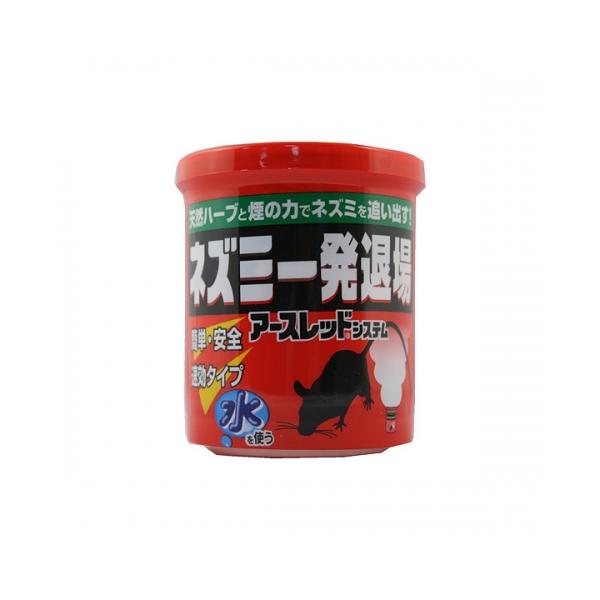 ネズミを住まいから一発で退散させる新しいタイプのネズミ忌避剤です。ハッカオイルと琉球ハーブ(月桃)を主体とする天然ハーブと煙成分でネズミを退散させます。