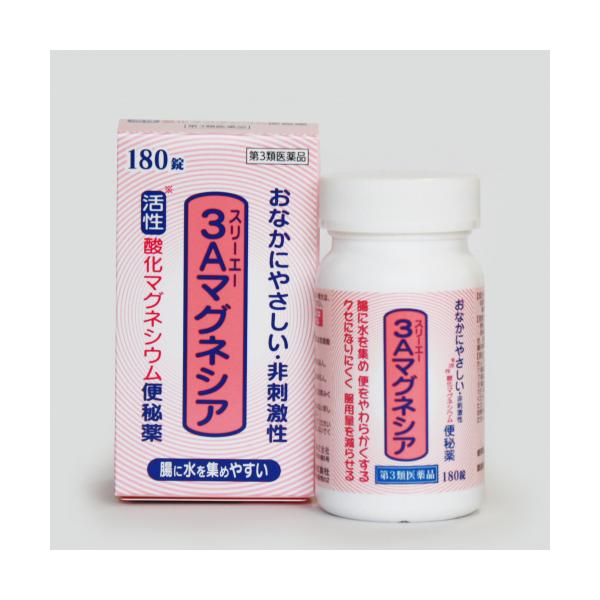 腸を刺激しないから、いつもお腹にやさしく、クセになりにくい酸化マグネシウム便秘薬です。