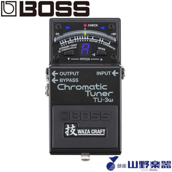 送料無料!![TU3W 技 WAZA YPU3][ボス][Chromatic Tuner]