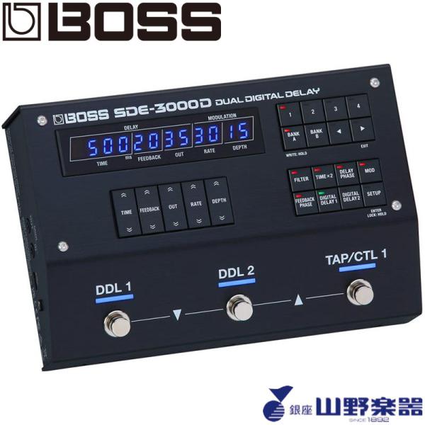 [SDE3000D YPU6][ボス][デュアル・デジタル・ディレイ]