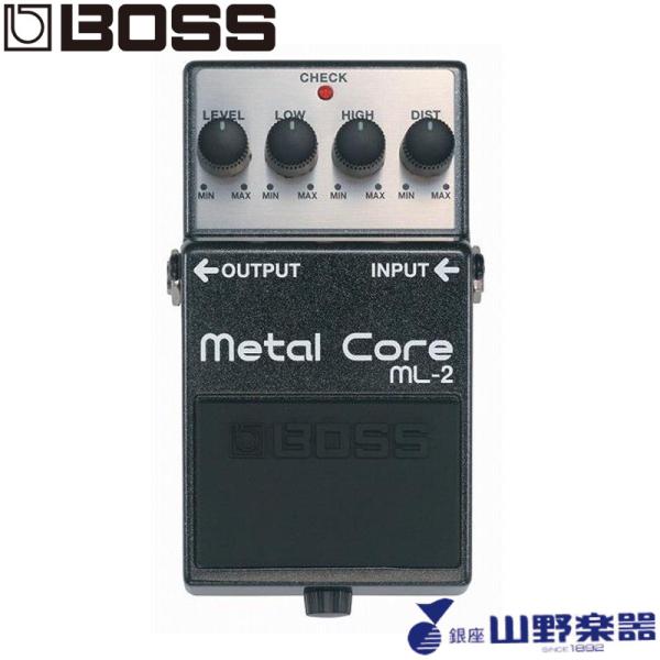 送料無料!![ML2 メタルコア ディストーション distortion YPU3][ボス][コンパクトエフェクター]