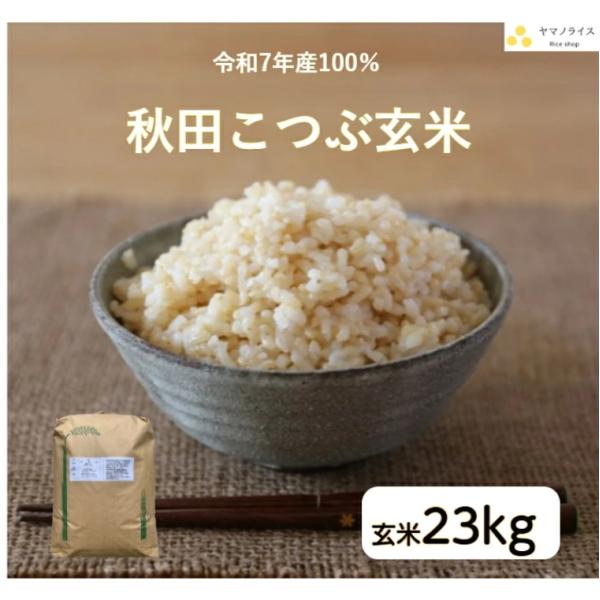 送料無料でお届け致します！！ ※(北海道・・３００円、中国、四国・・２００円、九州・・４００円、沖縄・・５００円かかります。)７年産秋田県産100％の玄米です。その名の通り、小粒な玄米で、「あきたこまち」が主な原料です。いつもの玄米ご飯の、...