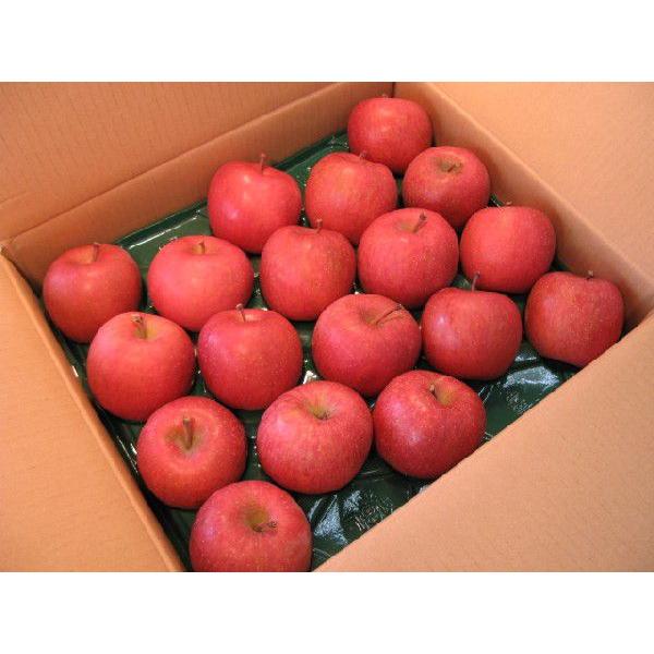 甘みたっぷり歯ごたえバッチリ青森県産ふじ３６個入り18個入りが2段入っています。1個約250グラム賞味期間は約5日です。涼しい所に保存してください。送料無料です。