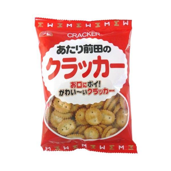 ※送料無料。（但し、北海道・沖縄・離島は除く）お馴染み、前田のクラッカー！一口サイズで、あっさり塩味のクラッカーは、食べ出したら止まらなくなる美味しさです。食べきりサイズの25g、赤いパッケージが定番の110g、仲良くみんなで！大容量180...