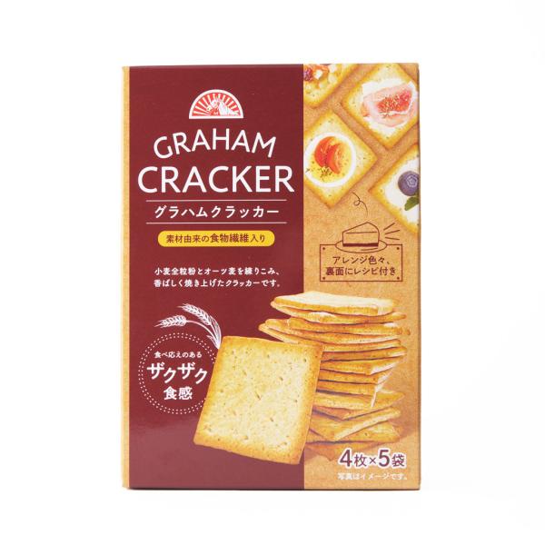 ※送料無料。（但し、北海道・沖縄・離島は除く）グラハム粉とオーツ麦粉を使用し、食べ応えのあるザクザク食感の香ばしいクラッカーに仕上げました。素材由来の食物繊維入りです。そのまま朝食やおやつとしてもおいしくお召し上がりいただけます。細かく砕い...
