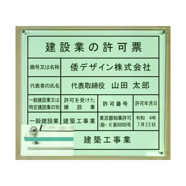 建設業の許可票はヤマトヘ下記のＦＡＸ送信票を印刷して記載内容をFAXでお送りください。FAX.03-3766-7191メールでも結構です。（下記をコピーして備考欄に記入してください。）商号又な名称：代表者の氏名：一般建設業又は特定建設業の別...