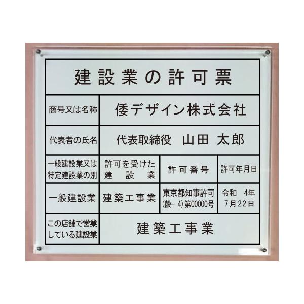 建設業の許可票はヤマトヘ下記のＦＡＸ送信票を印刷して記載内容をFAXでお送りください。FAX.03-3766-7191メールでも結構です。（下記をコピーして備考欄に記入してください。）商号又な名称：代表者の氏名：一般建設業又は特定建設業の別...