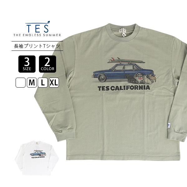 TES テス より新作の長袖Tシャツが入荷しました。洗いざらしのような風合いが特徴のアメリカンコットンを日本で忠実に再現しました。オリジナルのヘビーウェイト天竺を採用し、丈夫で長く着用・愛用いただけるボディとなっています。フロントはサーフィ...
