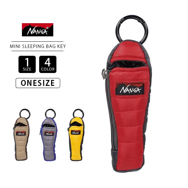 NANGA ナンガ より新作のキーホルダーが入荷。ナンガの人気寝袋「UDD BAG」をミニサイズで忠実に再現した、遊び心あふれるキーケース。寝袋らしいフロントの開閉デザインやシルエット、配色まで本物さながらに仕上げられており、思わず二度見さ...