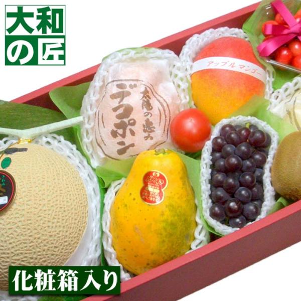 高級果物店「フルーツ大和」の匠が厳選した、旬の果物を詰め合わせたバラエティフルーツアソート。毎日、大阪中央卸売市場で仕入れた「その時のベスト」な美味しい果物をお届け。【セット内容】クラウンメロンをメインにマンゴー・リンゴ・ミカンなどの柑橘・...