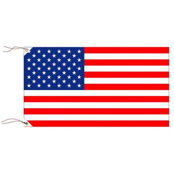 商品名アメリカ国旗(105cm幅)サイズ高70cm×幅105cm材　質テトロンポンジ※のぼりなどで良く使われる軽くてしなやかさが特徴の生地です。説　明・ヒモ付き・屋外・屋内の各種イベントにお勧めです。・日本製概　要・参加機関：国連、WTO、...