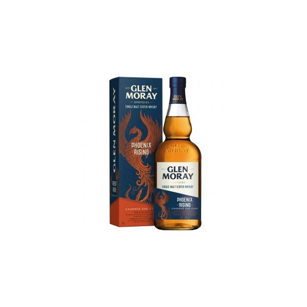 内容量700ml、アルコール度数：40.0%、保存方法：常温商品番号:0009411668823GLEN MORAY PHOENIX RISING CHARRED OAK CASK 40％ 700ml 灰の中から何度もよみがえるフェニックス...