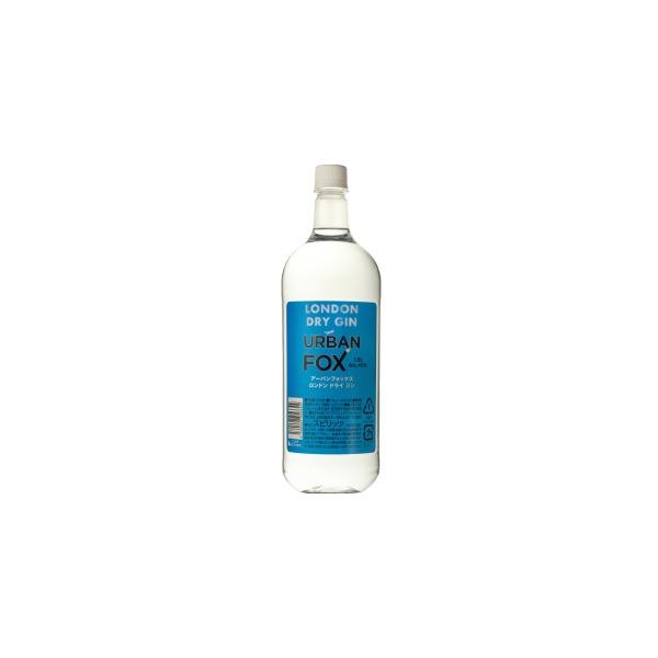 原産国：イギリス、内容量1500ml ×6本、アルコール度数：40.0%、保存方法：常温商品番号:14560461956641URBAN FOX LONDON DRY GIN 40％ 1500ml ジュニパーベリー、ナツメグ、リコリス、カル...