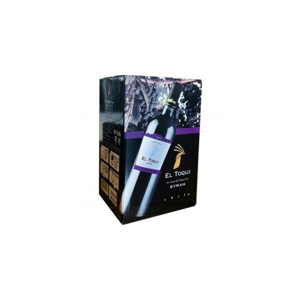 原産国：チリ、内容量2000ml ×6本、アルコール度数：12.0%、保存方法：常温商品番号:17804413004187EL TOQUI SYRAH BIB 2L　深い紫色が美しく、プラムやレッドベリーのアロマがあり、まろやかな飲み口の赤...