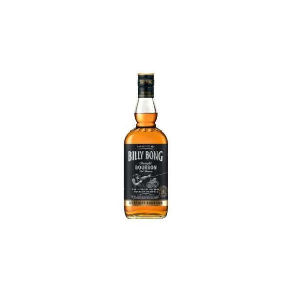 原産国：アメリカ、内容量700ml、アルコール度数：40.0%、保存方法：常温商品番号:3701312800452BILLY BONG STRAIGHT BOURBON  40％ 700ml　バニラとキャラメルの香りにオークとスモークのニュ...