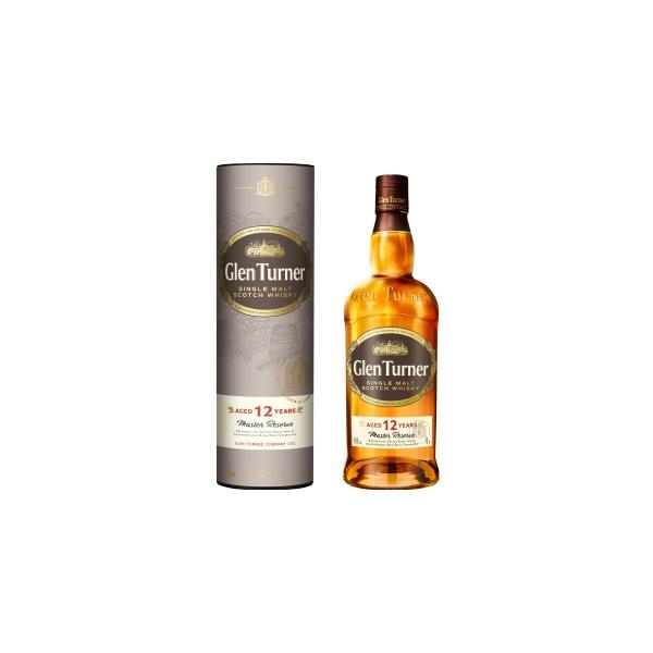 原産国：スコットランド、内容量700ml、アルコール度数：40.0%、保存方法：常温商品番号:4560461956705GLEN TURNER MASTER RESERVE 12Y 40％ 700ml (GB)　柑橘系果実とフローラルの豊か...