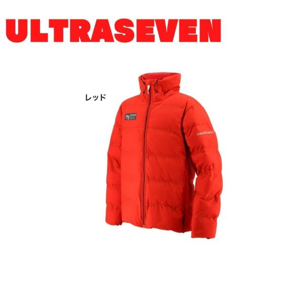 カラーレッド／ブラックサイズM、L、LL、3L素材（生地）【表地】ポリエステル100％TPUラミネート はっ水【中綿】ポリエステル100％【裏地】ポリエステル100％TPUラミネート耐水圧5,000mmH2O 以上「ウルトラセブン」モデルの...