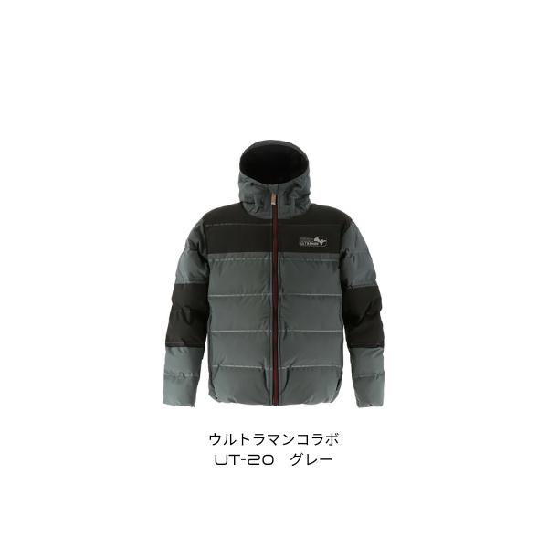 「「ガッツウィング1号」モデルの防水・防風機能を備えたファイバーダウンのストレッチ防寒パーカー防水×ストレッチ機能の「ウルトラストレッチ」採用で雨の日でも晴れの日でも全天候に対応無縫製ダウン風の中綿入りシームレス生地で、暖かさはそのままに防...