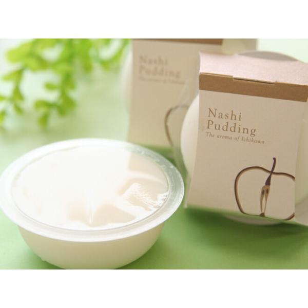 ◎こちらの商品は、3個1セットでのご注文となります。◎購入個数を、「2」としていただくと、梨プリンのお届けは「6個」　購入個数を、「3」としていただくと、梨プリンのお届けは「9個」となります。香り豊かな『市川のなし』をピューレ状にし、なめら...