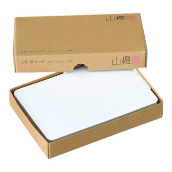 サイズ:103×154 mm　米坪：209.3g/m2　厚み：0.239mmパステル調のソフトな色合いが特徴のカラーカードです。やわらかい印象のカド丸仕上げになります。■本製品は在庫が無くなり次第、新製品のYカラー＃00302047に切り替...