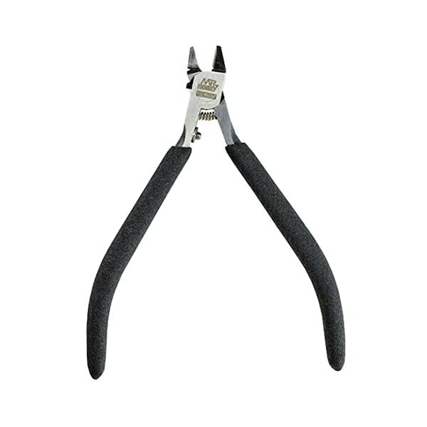 片側だけに刃がある仕様のプラモデル専用ニッパー薄く仕上げた刃が、ゲートから精密なパーツを切り離すのに最適開きすぎ、刃折れ防止ストッパー付きゲートカット専用