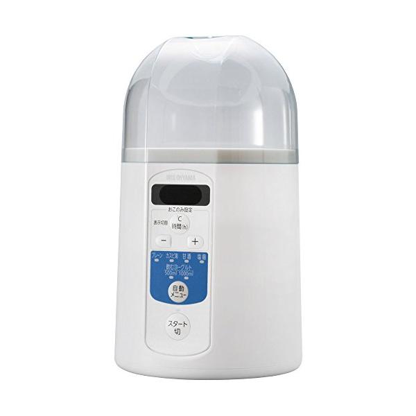 商品サイズ(cm):幅約15.6×奥行約15.6×高さ約27.4電源:AC100V(50/60Hz)、電源コード長:2 m定格消費電力:40W付属品:容器(900ml)×2、水切りカップ、計量スプーン、混ぜ棒、牛乳パック用クリップ使用可能牛...