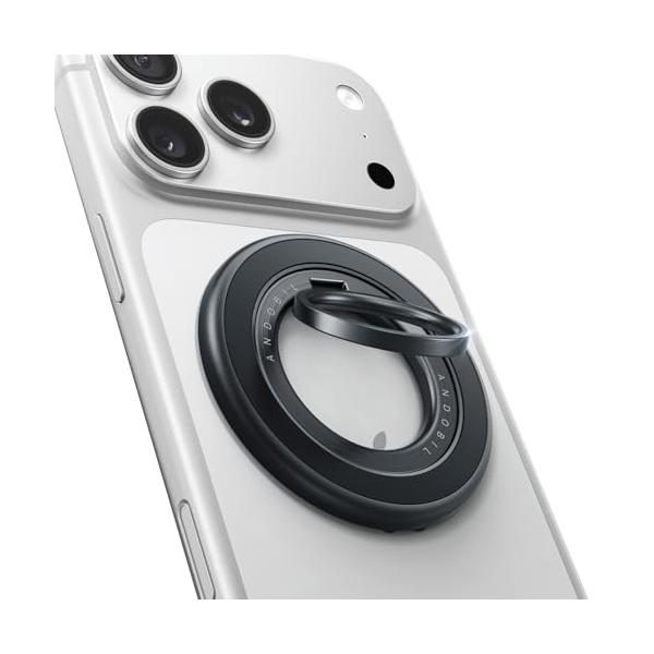 ?【吸着力3KG・スマホが絶対落ちない】スマホの安全はAndobilが一番大事にしています。従来型によくある「磁力が弱くてスマホが落ちやすい」問題に対して、Andobilのプロダクトマネージャーは業界最高レベルのネオジム磁石(N55)を24...