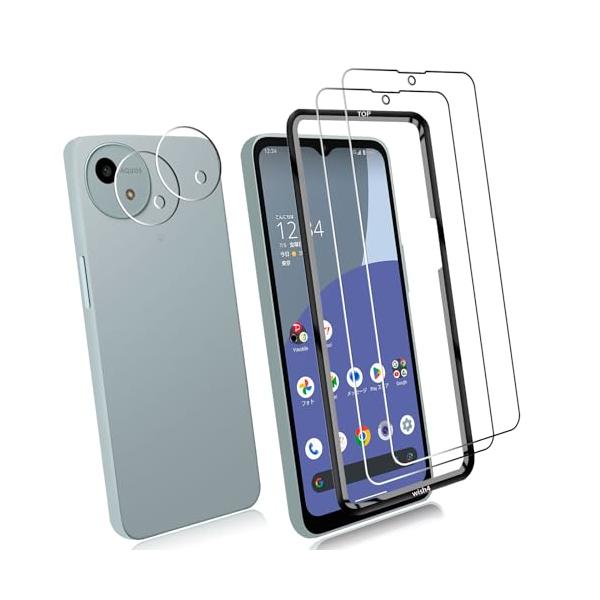 【対応機種】FOR AQUOS Wish 4 ガラスフィルム SH-52E docomo 専用の保護フィルム 強化ガラス 液晶保護フィルム。注: 同じ機種です。メーカーが提供するカメラの穴の開口部は異なる開口部がある場合があります、ご理解く...