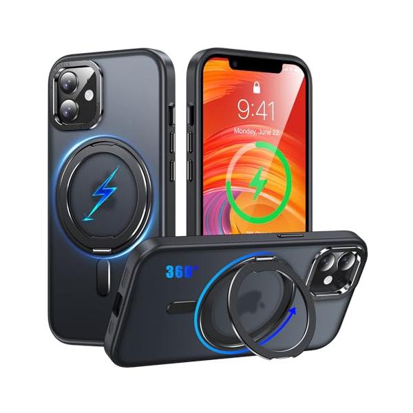 「互換性モデル」 iPhone 11 適用 「6.1インチ」 用 Magsafe対応 ケース。※ご注意：ご注文する前に、必ずお買い求めの機種とカラーを確認してください。「Magsafe対応」ケースをつけたままマグセーフ機能を快適に使用できま...