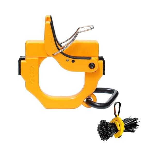 ・のせて押すだけでケーブルタイ(結束バンド)をワンタッチ装着。・装着した結束バンドは作業中に抜け落ちることはありません。・取り出す際は1本ずつ引き抜くことができます・結束バンドの長さを問わずご使用いただけます。