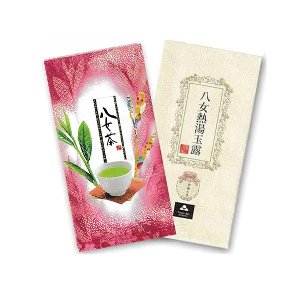 実店舗で人気の八女茶をインターネットでも販売開始しました。八女茶 を代表するお茶の２本セット。人気 の 定番商品　・煎茶 100ｇ(1,080円)・熱湯玉露 100ｇ(1,620円)計2,700円の2本がセットで2,500円とお買い得となっ...