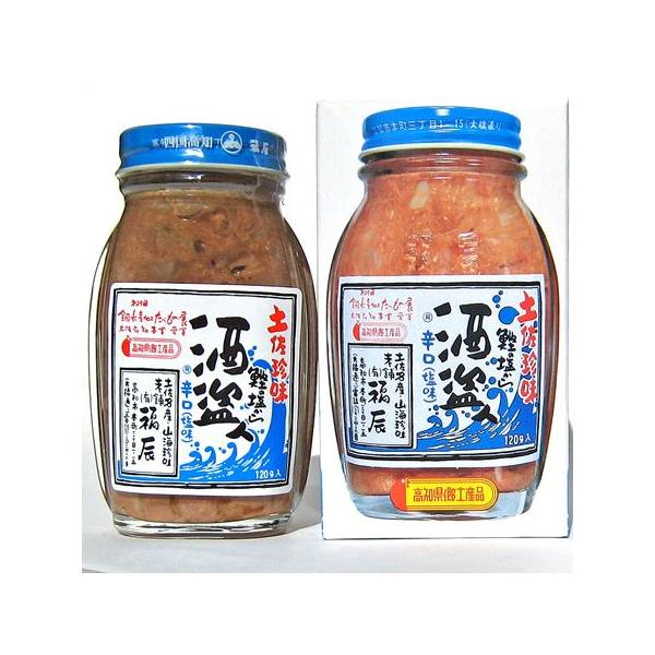 酒の国土佐は、酒肴（さかな）の本場です。うまい酒肴は、うまい酒どころに生まれます。土佐が生んだ酒肴品の傑作「福辰の酒盗（しゅとう）」は古くから１度口にすると「酒を盗ます」とまで言われ、お酒飲みには最高の塩辛です。その上、ビタミン、鉄分が豊富...