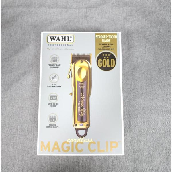 ご覧いただきありがとうございます。5 Star ゴールド・コードレス・マジック・クリップM o d e l: 08148-712本 体 色 : ゴールド本体寸法 : 約H166×W45×D47mm本体質量 : 約304g（本体のみ）電源方式...