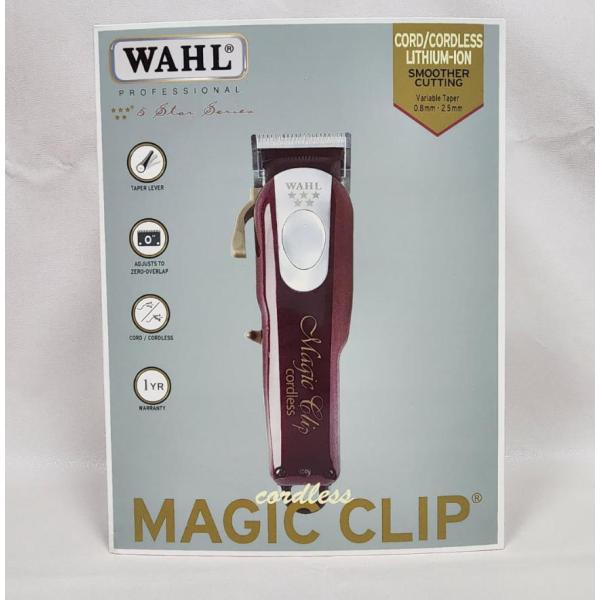 ご覧頂きありがとうございます!!◆商品についてWAHL 5Star Cordless Magic Clip Professional バリカン シェーバー プロ用 業務用 店舗用【仕様】・Model : 08148・本体質量 : 約290g...