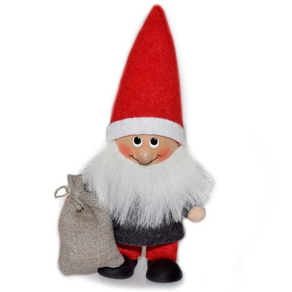 ギフト対応：可ネコポス：不可●クリスマスのトムテ人形名称　トムテ人形　トムテパパサイズ　高さ 約15cm（帽子含む）素材　木、ウール、羊毛、リネン、コットン生産国　エストニア製デザイン　Anna Linderholmブランド　スカンジナビス...