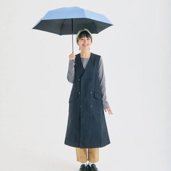 ギフト対応：可ネコポス：不可●軽量晴雨兼用折りたたみ傘名称　All Weather Minimal／Plain Color Miniサイズ　親骨の長さ：53cm／全長：54cm／直径：92cm／折り畳み時の全長：18cm重量　約200g骨の...