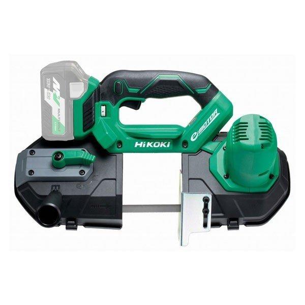 HiKOKI 18V コードレスロータリバンドソー(本体のみ) CB18DBL(S)(NN) 切断能力：φ83mm(最大切断寸法)無段変速により切断材料に適した周速に設定でき帯のこ寿命を向上ステンレス鋼管の切断にも対応ブラシレスモーター採用...