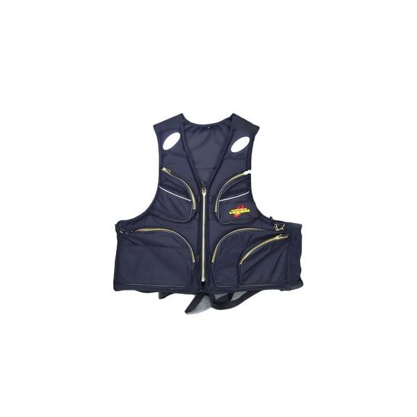 動きやすさを追求した究極の日本製ストレッチ生地を使った釣具業界唯一の製品です。スーパーレインＴ5と全く同じ生地を採用しているので、レインとの相性は抜群。フローティングベストに３層（スリーレイヤード）生地を採用しているのは、ＹＯＵ・ＳＨＩだけ...